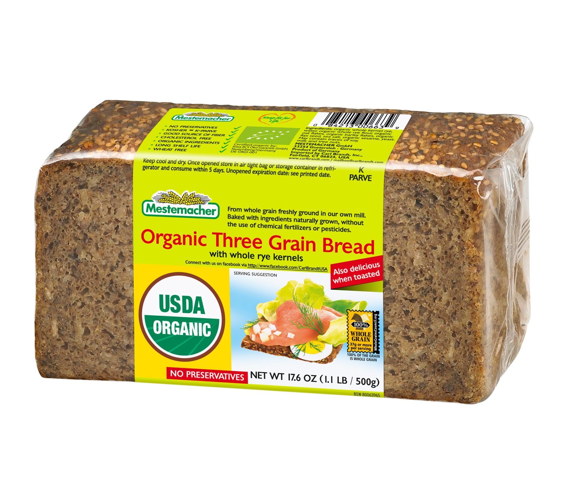 Organic Wholemeal – Mestemacher