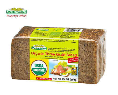 Mestemacher | Organic Three Grain Bread