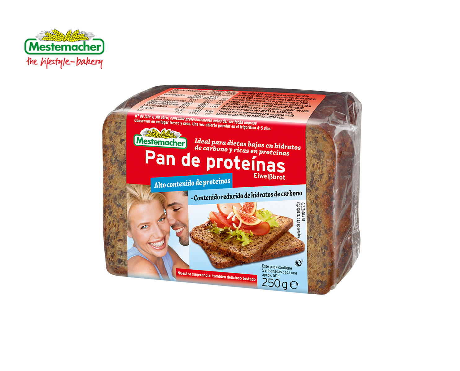 Pan de proteínas – Mestemacher